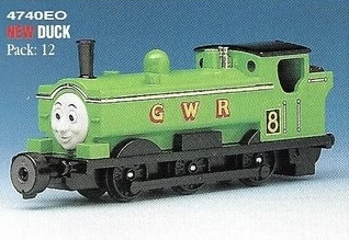 Gold Rail Duck | Thomas Die-Cast Wiki | Fandom