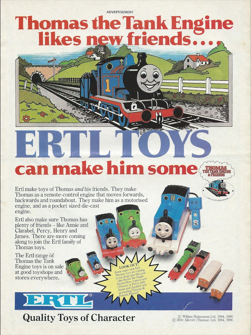 Advertisement | Thomas Die-Cast Wiki | Fandom