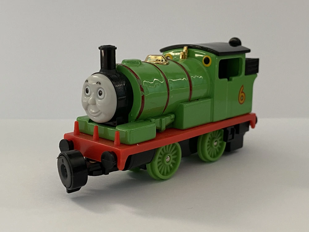 Gold Rail Percy | Thomas Die-Cast Wiki | Fandom