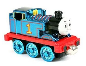Limited Edition Metallic Thomas | Thomas Die-Cast Wiki | Fandom