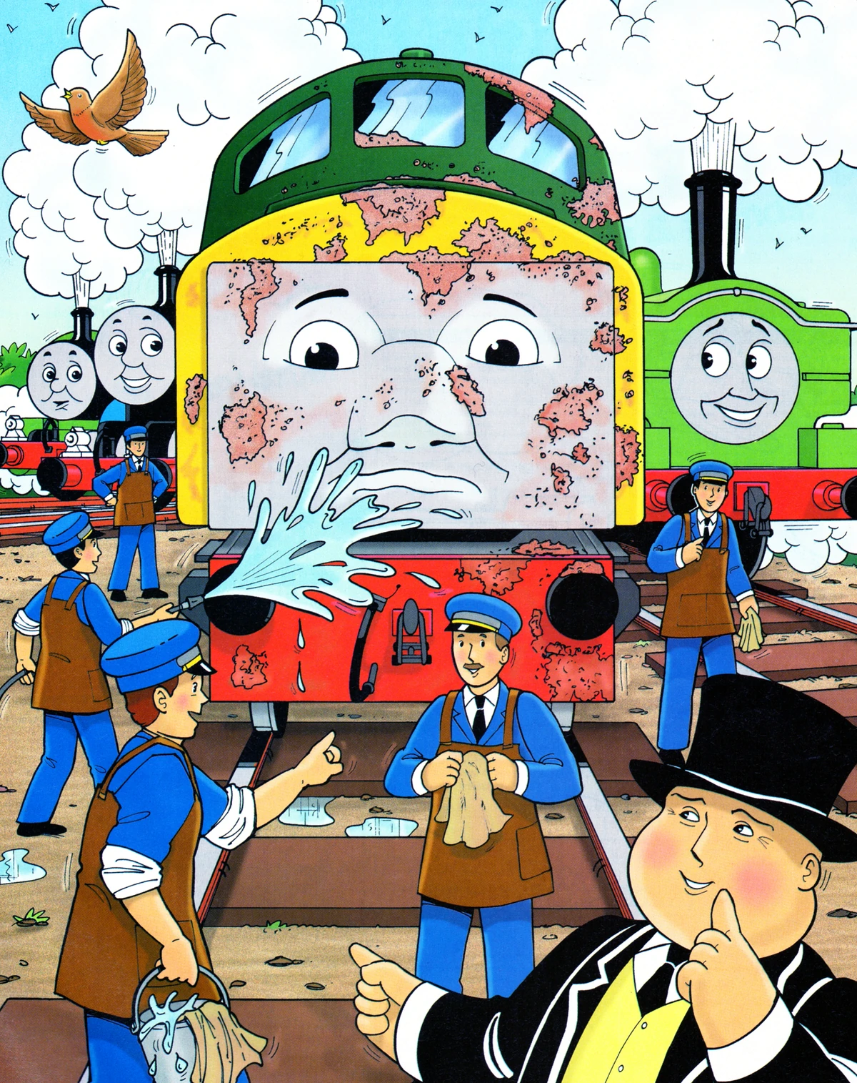 Dusty Diesel | Thomas the Tank Engine Wiki | Fandom