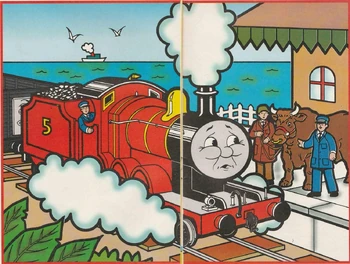 Seeing Red! (1995 magazine story) | Thomas the Tank Engine Wiki | Fandom