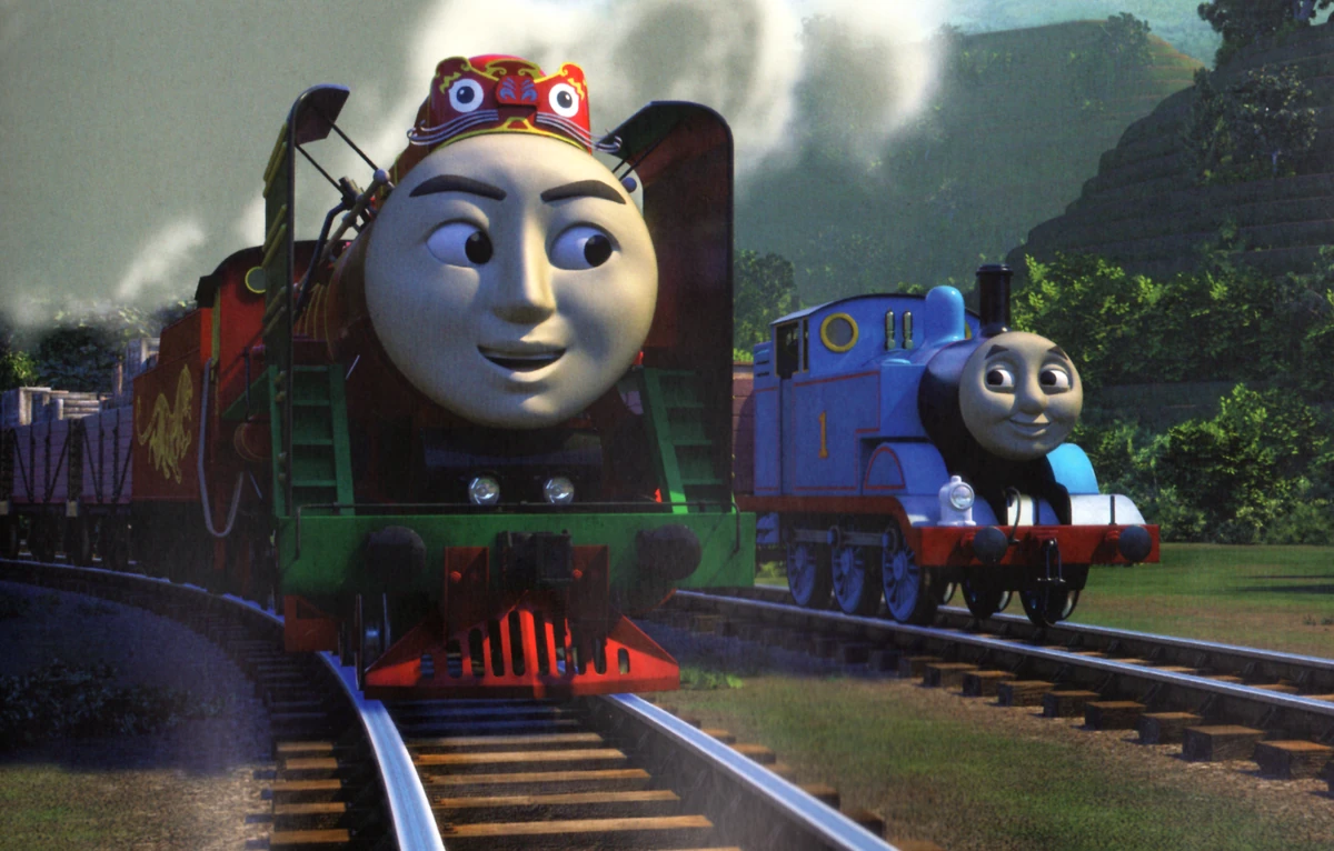 Thomas and the Dragon (annual story) | Thomas the Tank Engine Wiki | Fandom