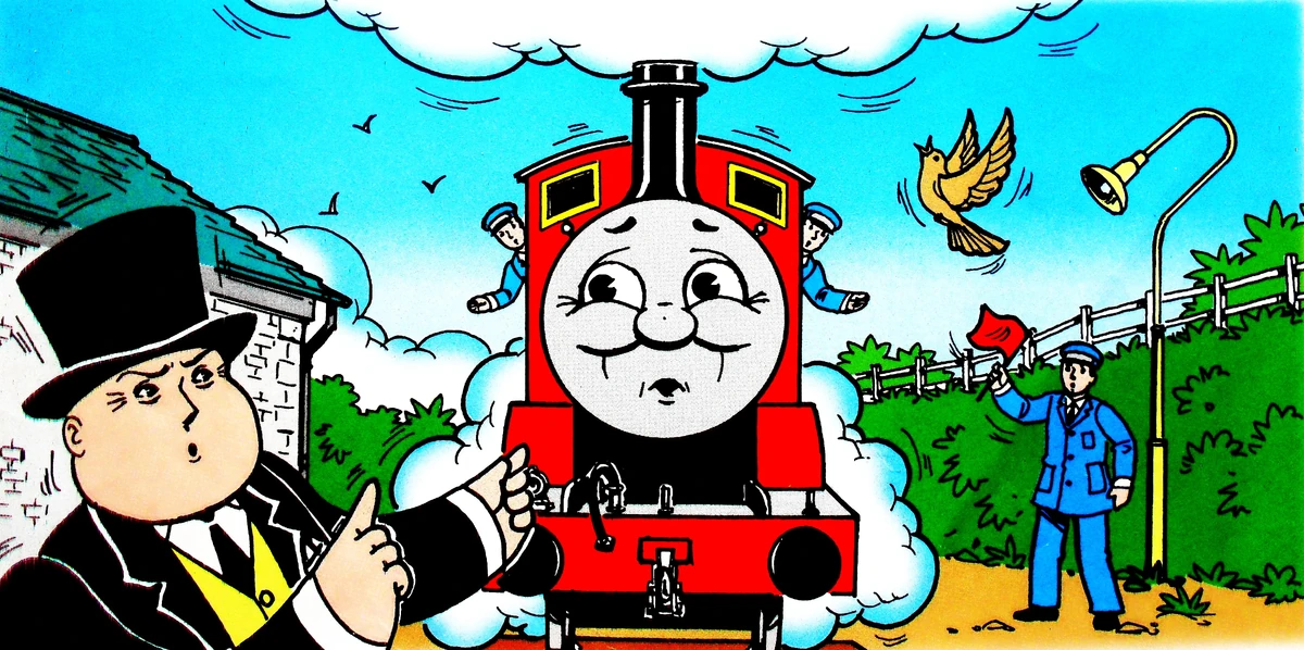 James Breaks the Rules | Thomas the Tank Engine Wiki | Fandom