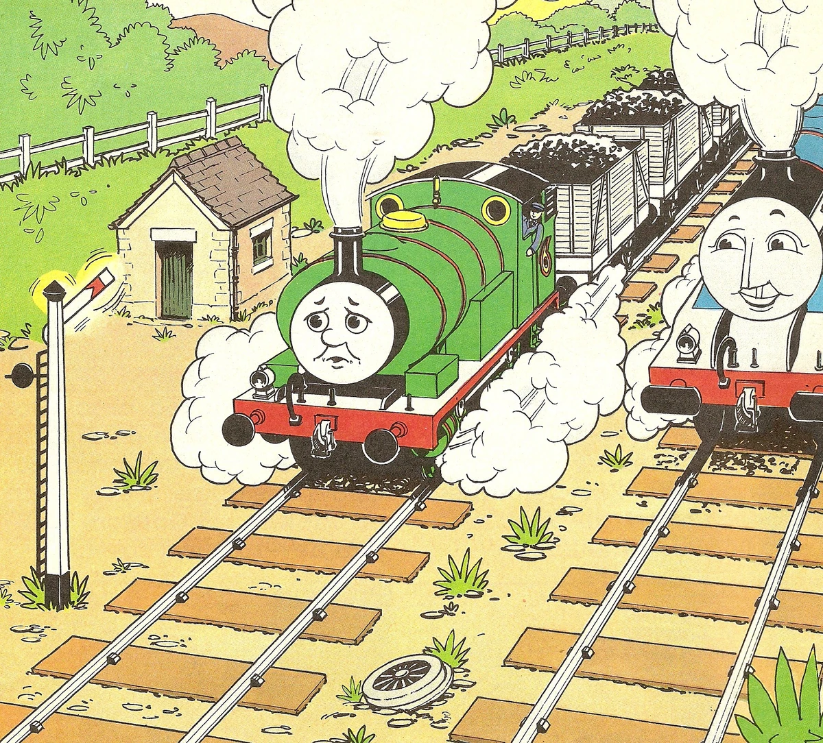 Percy and the Signal (magazine story) | Thomas the Tank Engine Wiki ...