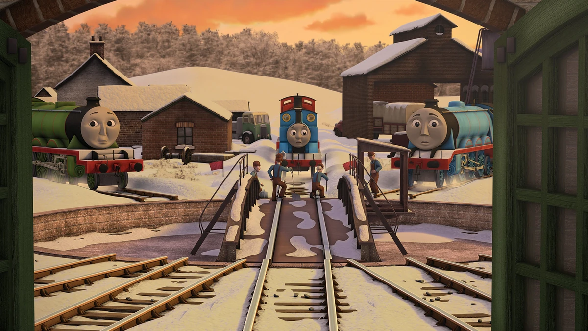 Frozen Turntable | Thomas the Tank Engine Wiki | Fandom