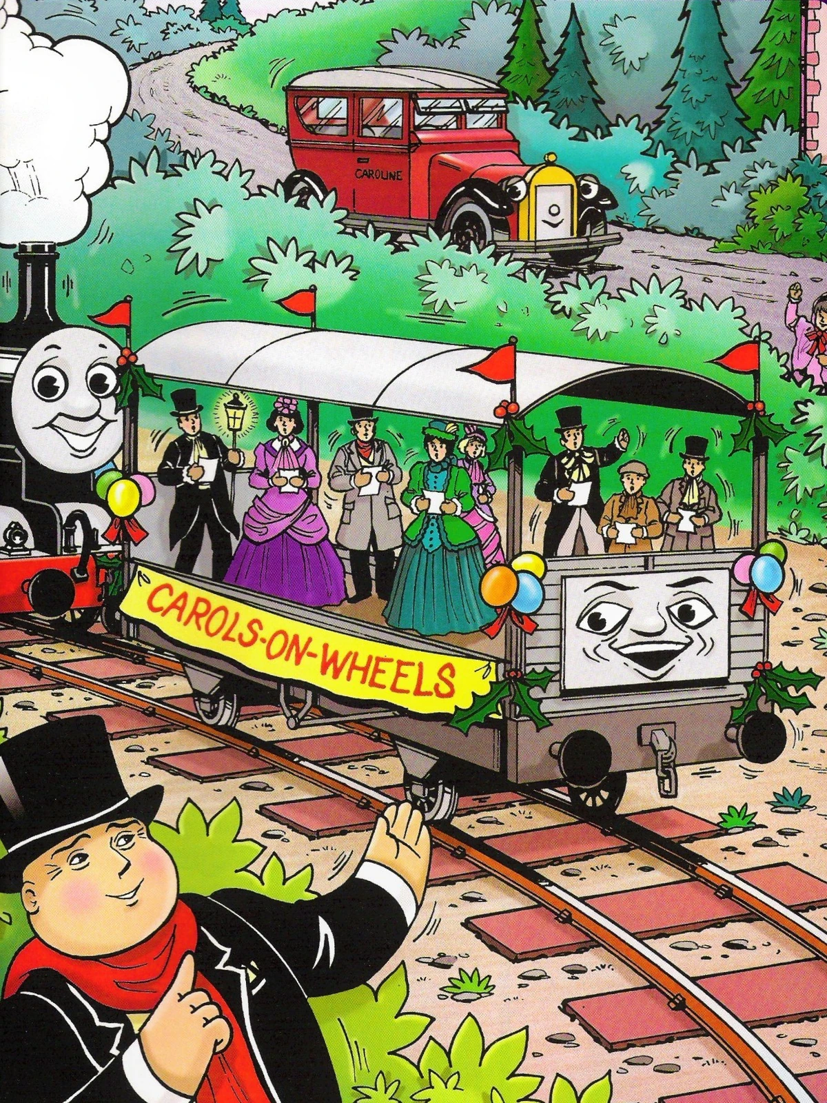 Carols on Wheels (magazine story) | Thomas the Tank Engine Wiki | Fandom