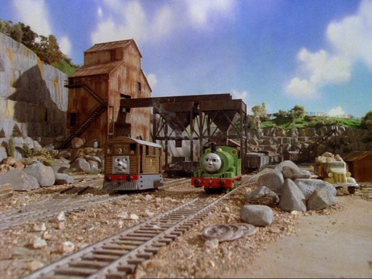Ffarquhar Quarry (T&F)/Behind the Scenes | Thomas the Tank Engine Wiki ...