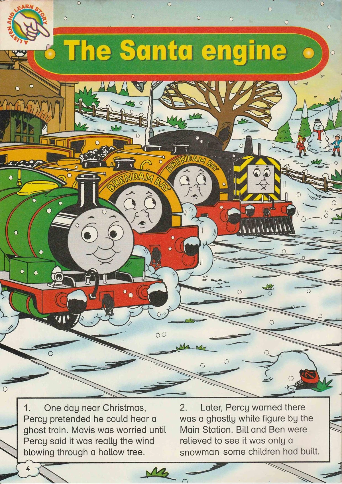 The Santa Engine (1995 magazine story) | Thomas the Tank Engine Wiki ...