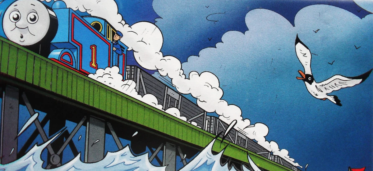 The Jetty Rail Bridge | Thomas the Tank Engine Wiki | Fandom