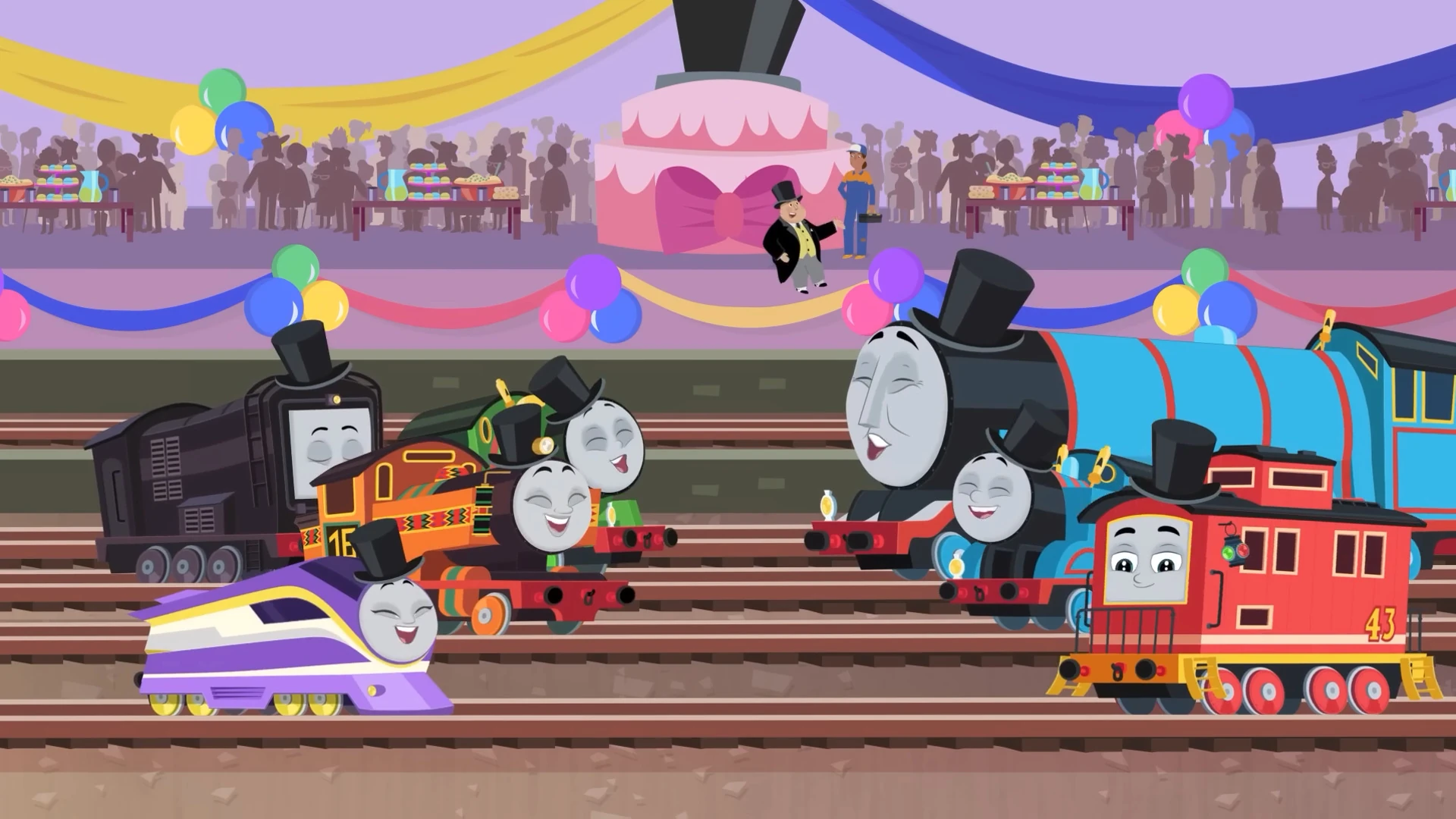 All Aboard Thomas The Train All Aboard For A Day Out With Thomas!