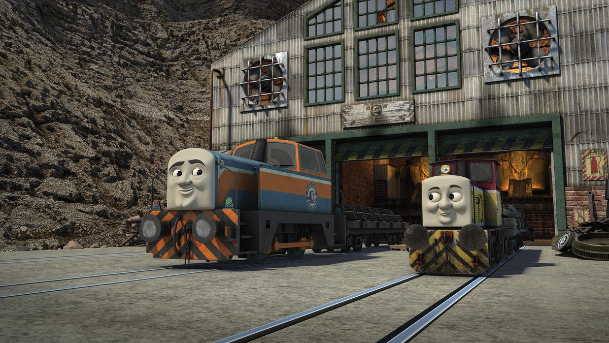 Den and Dart | Thomas the Tank Engine Wiki | Fandom