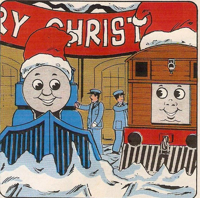 Thomas's Christmas Party (magazine story) | Thomas the Tank Engine Wiki ...