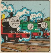 Percy's Red Nose! | Thomas the Tank Engine Wiki | Fandom