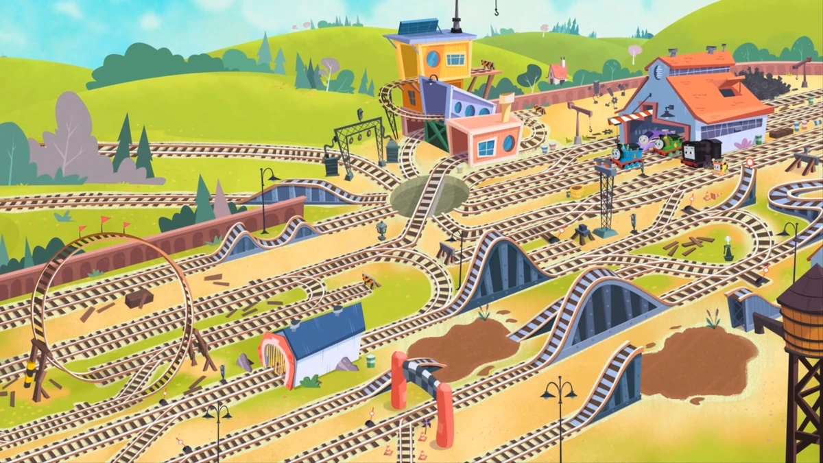 The Maintenance Yard | Thomas the Tank Engine Wikia | Fandom