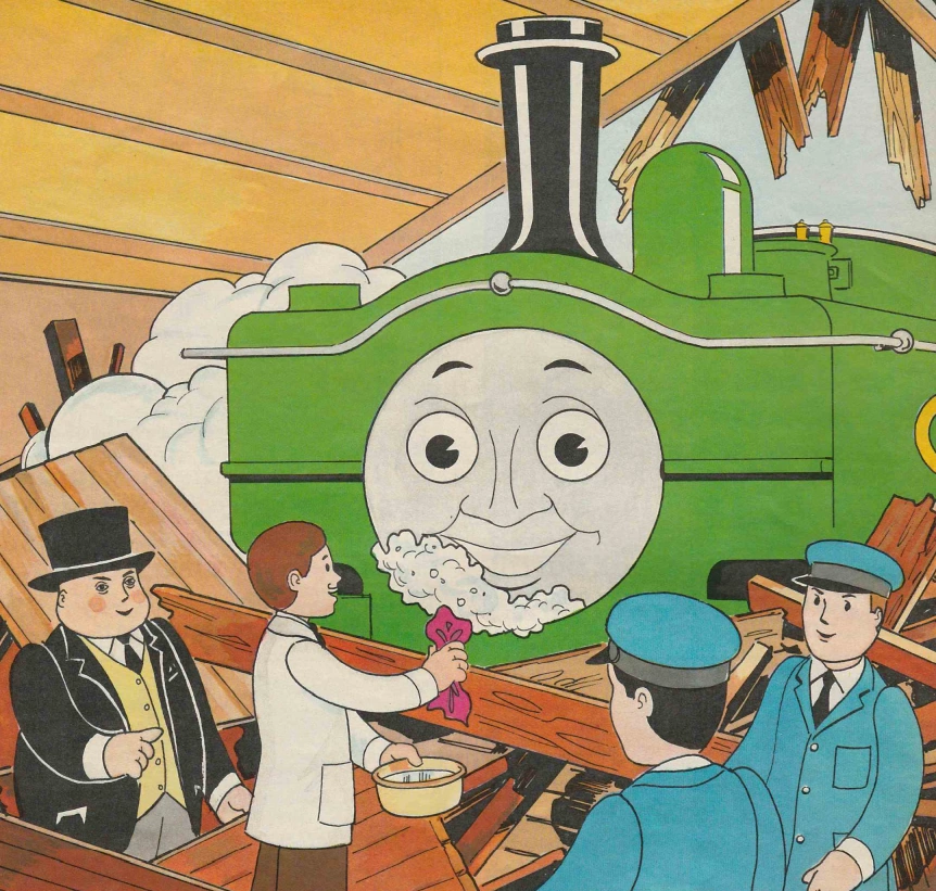A Close Shave (magazine story) | Thomas the Tank Engine Wiki | Fandom