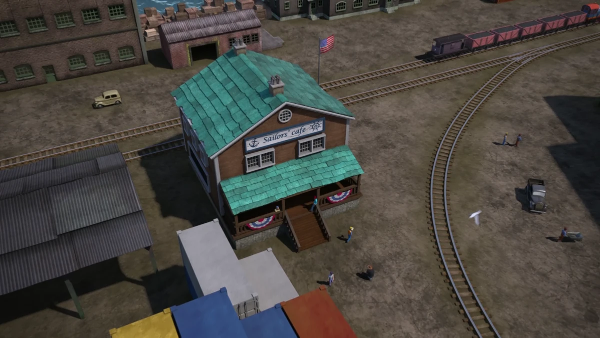 Sailors' Cafe | Thomas the Tank Engine Wiki | Fandom