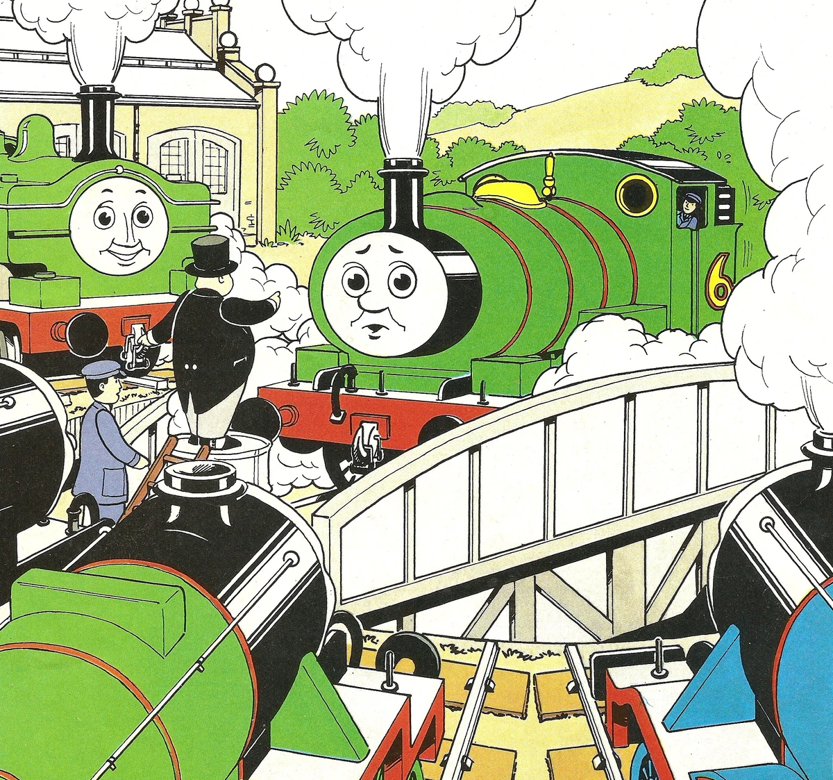Duck Takes Charge (magazine story) | Thomas the Tank Engine Wiki | Fandom