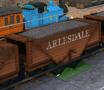 Arlesdale Railway Trucks (T&F) | Thomas the Tank Engine Wiki | Fandom