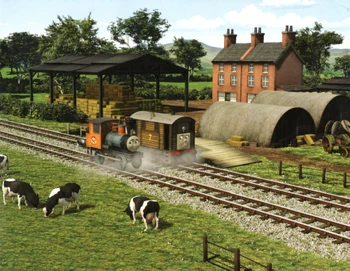 Toby and Bash (magazine story) | Thomas the Tank Engine Wiki | Fandom