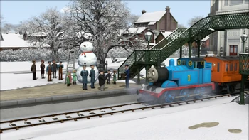 Thomas and the Snowman Party | Thomas the Tank Engine Wiki | Fandom