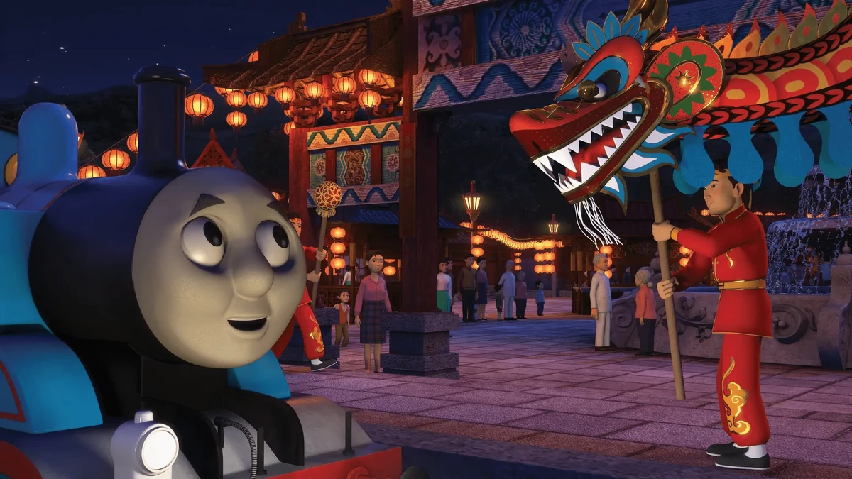 Thomas and the Dragon (annual story) | Thomas the Tank Engine Wiki | Fandom