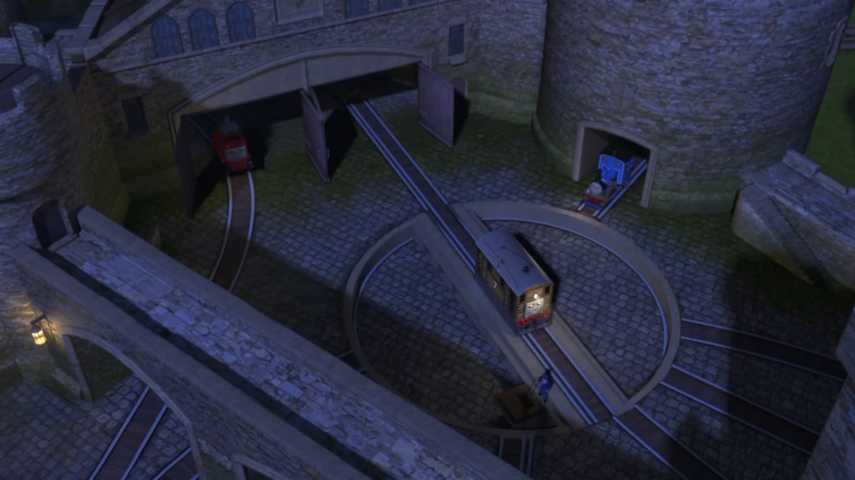 Ulfstead Castle Sheds | Thomas the Tank Engine Wiki | Fandom