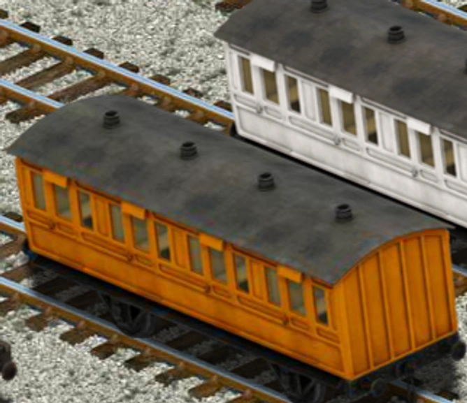 Orange Branchline Coaches | Thomas the Tank Engine Wikia | Fandom