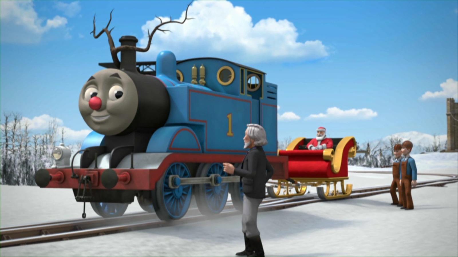 Thomas Santa Sleigh