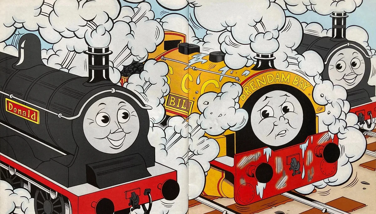 Twin Trouble (magazine story) | Thomas the Tank Engine Wiki | Fandom