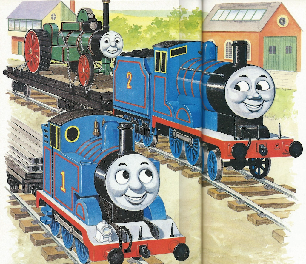 Thomas and Trevor (Annual story) | Thomas the Tank Engine Wiki | Fandom