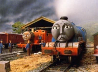 Gordon's Trouble with Mud | Thomas the Tank Engine Wikia | Fandom