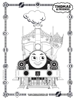 Thomas The Tank Engine Activity Sheets