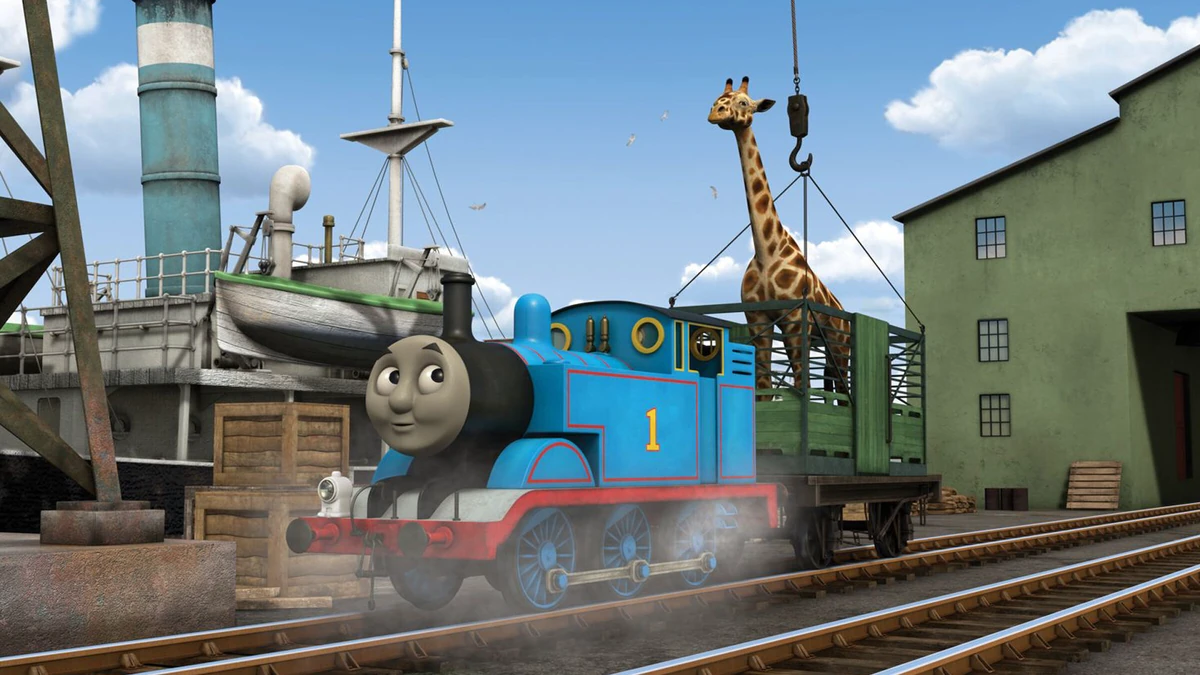 Thomas' Tall Friend (2012 magazine story) | Thomas the Tank Engine Wiki ...