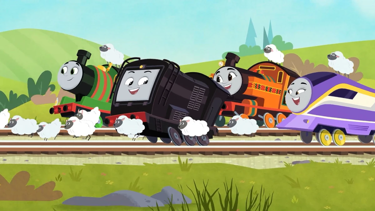 Peep Peep, We're Counting Sheep | Thomas the Tank Engine Wiki | Fandom