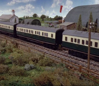 Green Express Coaches | Thomas the Tank Engine Wiki | Fandom