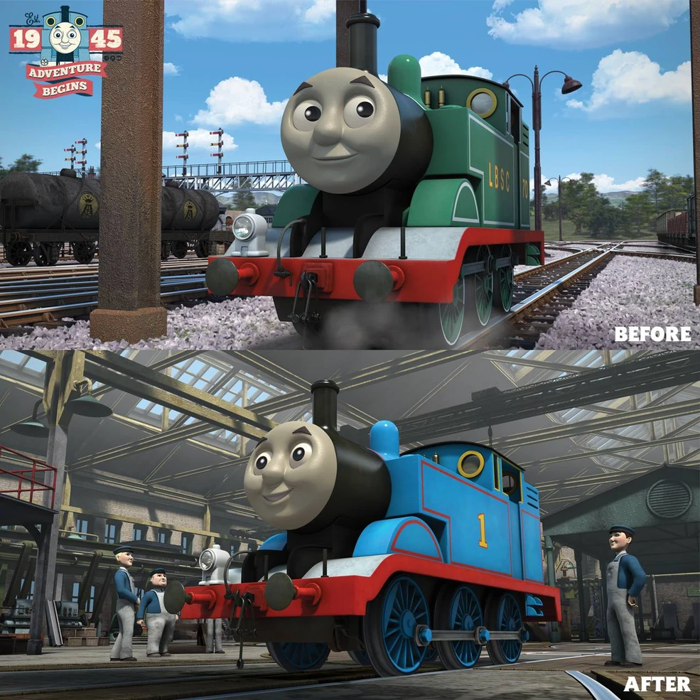 Thomas Y Sus Amigos Colin