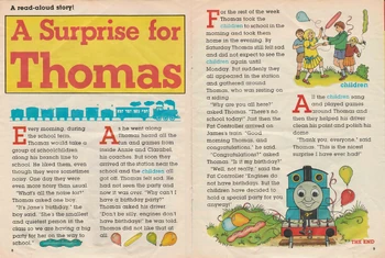 A Surprise for Thomas (1988 magazine story) | Thomas the Tank Engine ...