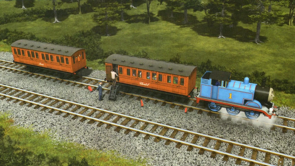 Thomas and the Emergency Cable (annual story) | Thomas the Tank Engine ...