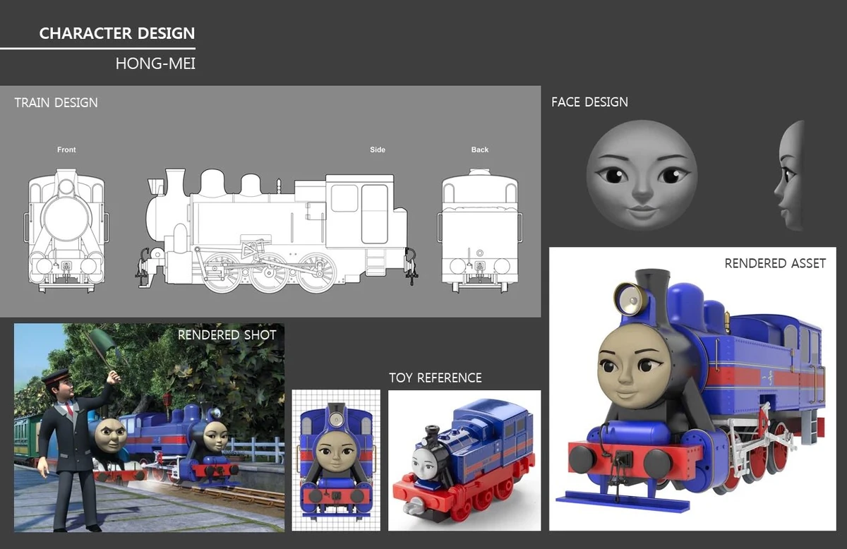 Hong-Mei/Behind the Scenes | Thomas the Tank Engine Wiki | Fandom