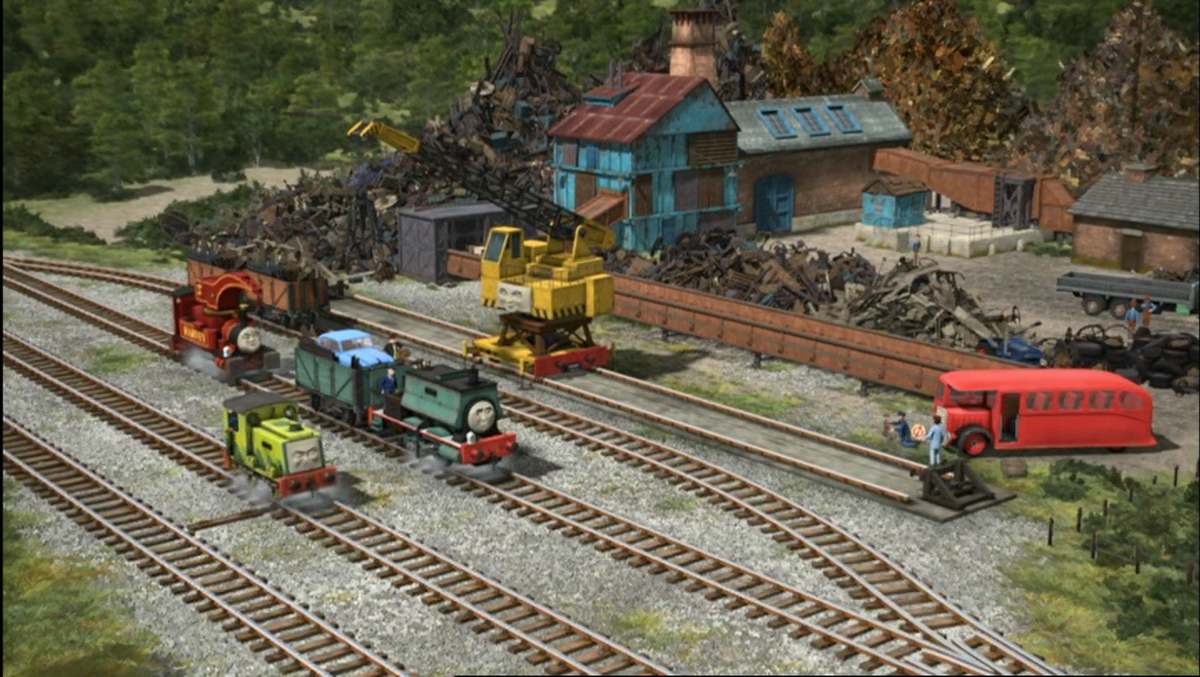 Crocks Scrap Yard Tandf Thomas The Tank Engine Wiki Fandom