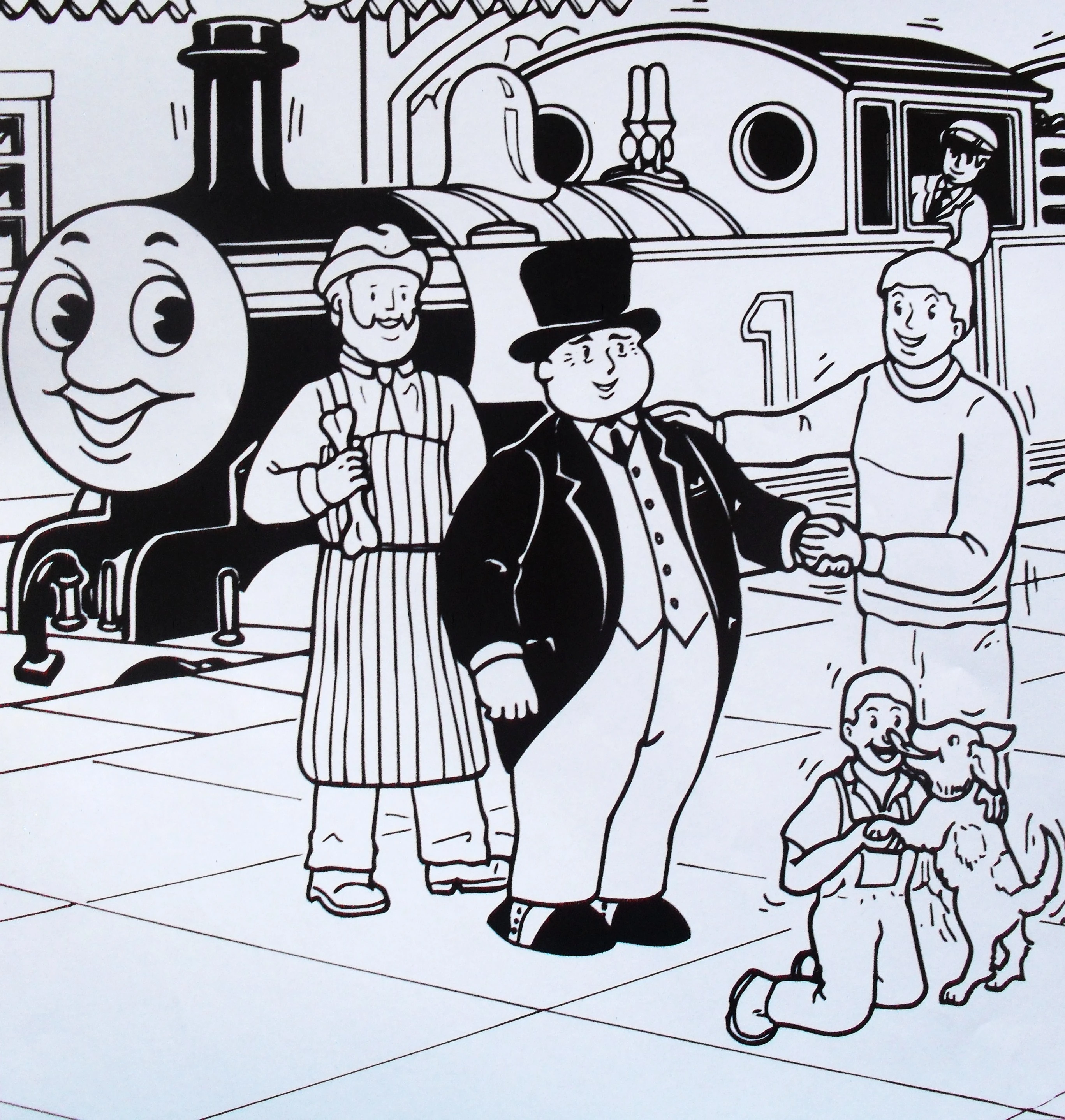Billy The Train Coloring Pages [2025]