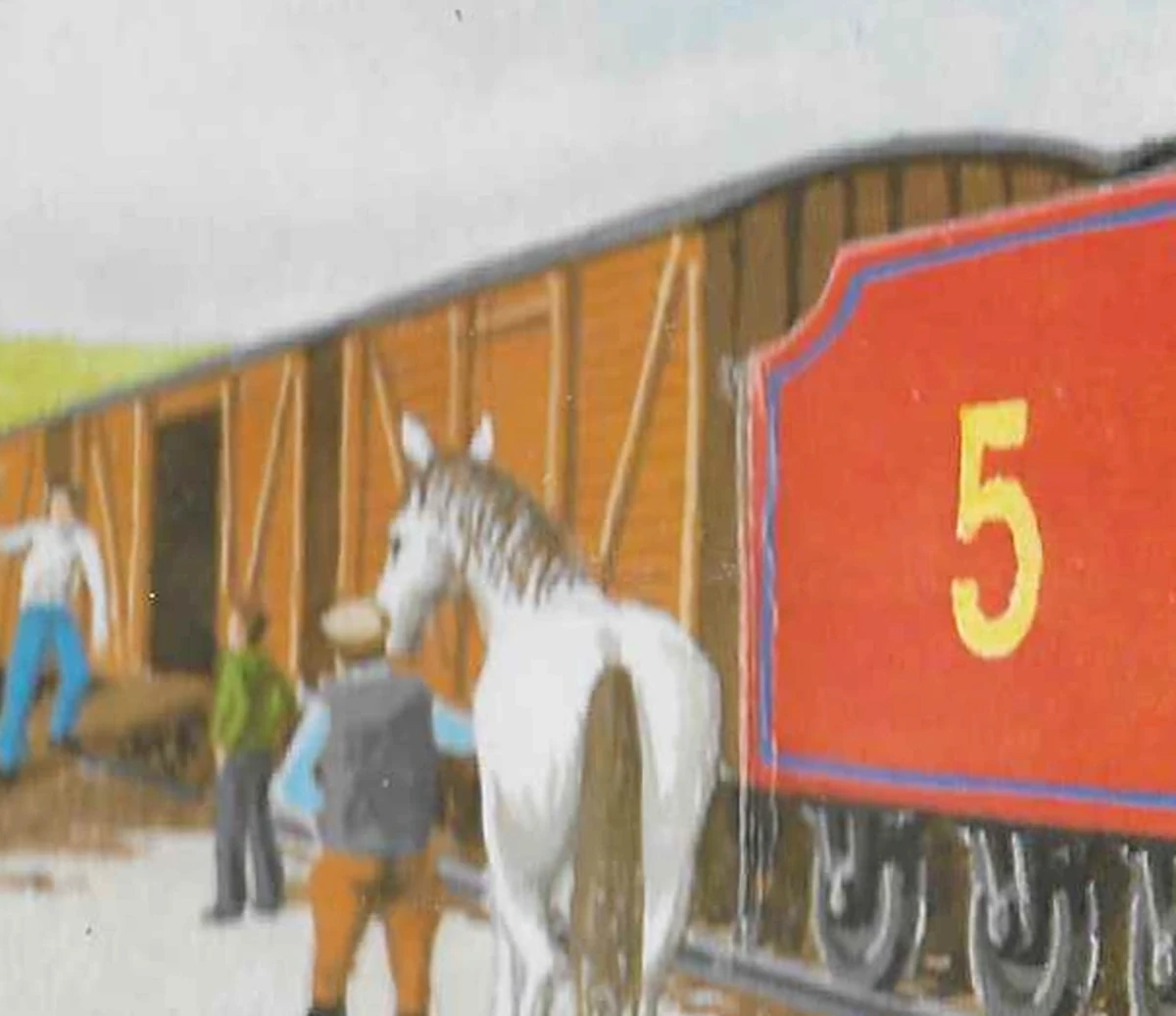Livestock Wagons (RWS) | Thomas the Tank Engine Wiki | Fandom