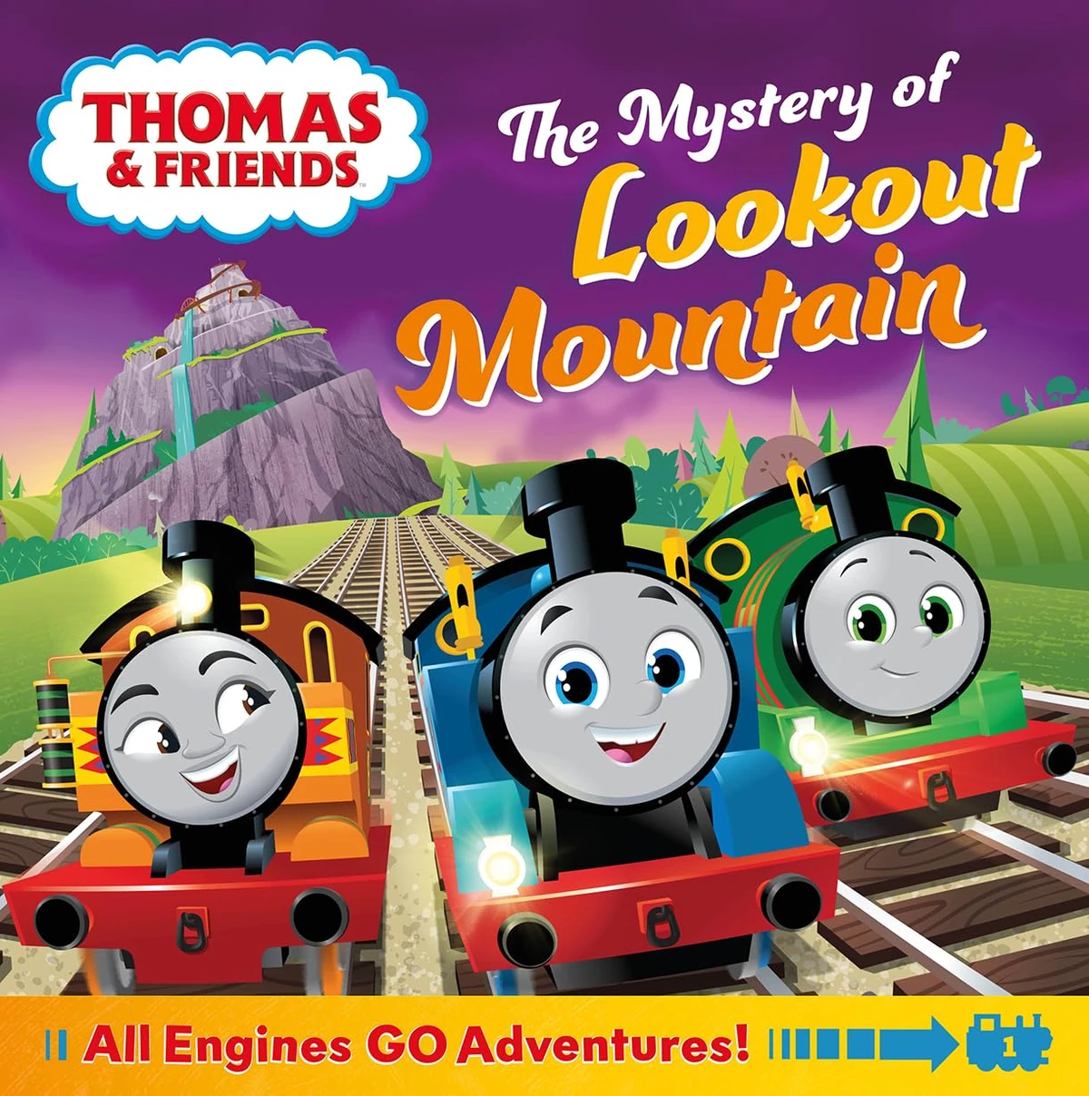 The Mystery of Lookout Mountain (book) | Thomas the Tank Engine Wiki ...
