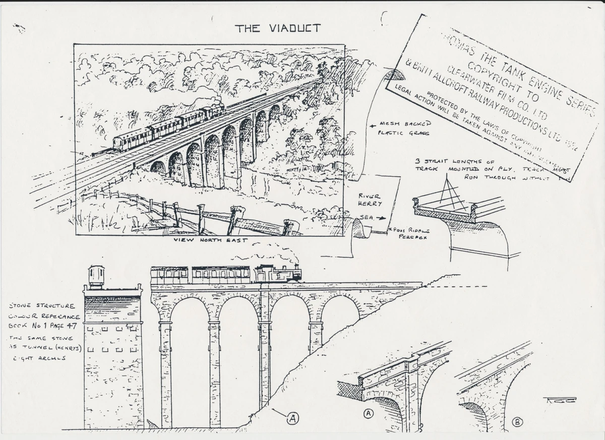 The Viaduct (T&F)/Behind the Scenes | Thomas the Tank Engine Wikia | Fandom
