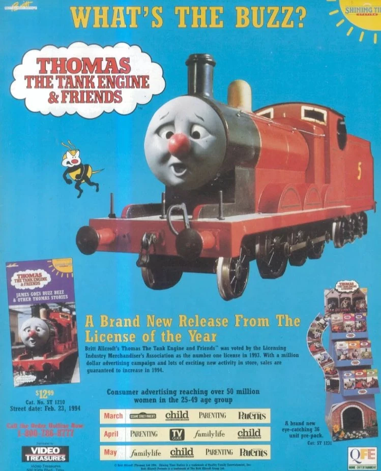 James Goes Buzz Buzz and Other Thomas Stories/Gallery | Thomas the Tank ...