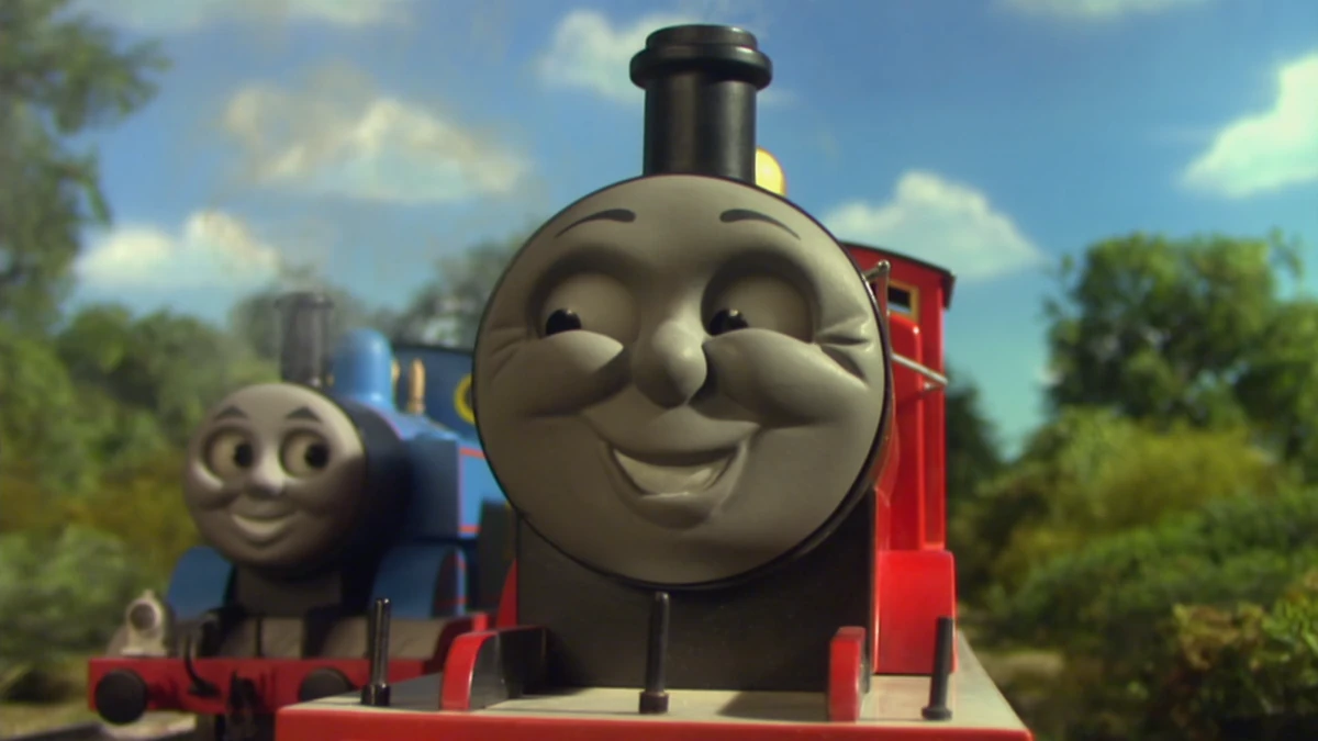 Thomas and James are Racing | Thomas the Tank Engine Wikia | Fandom
