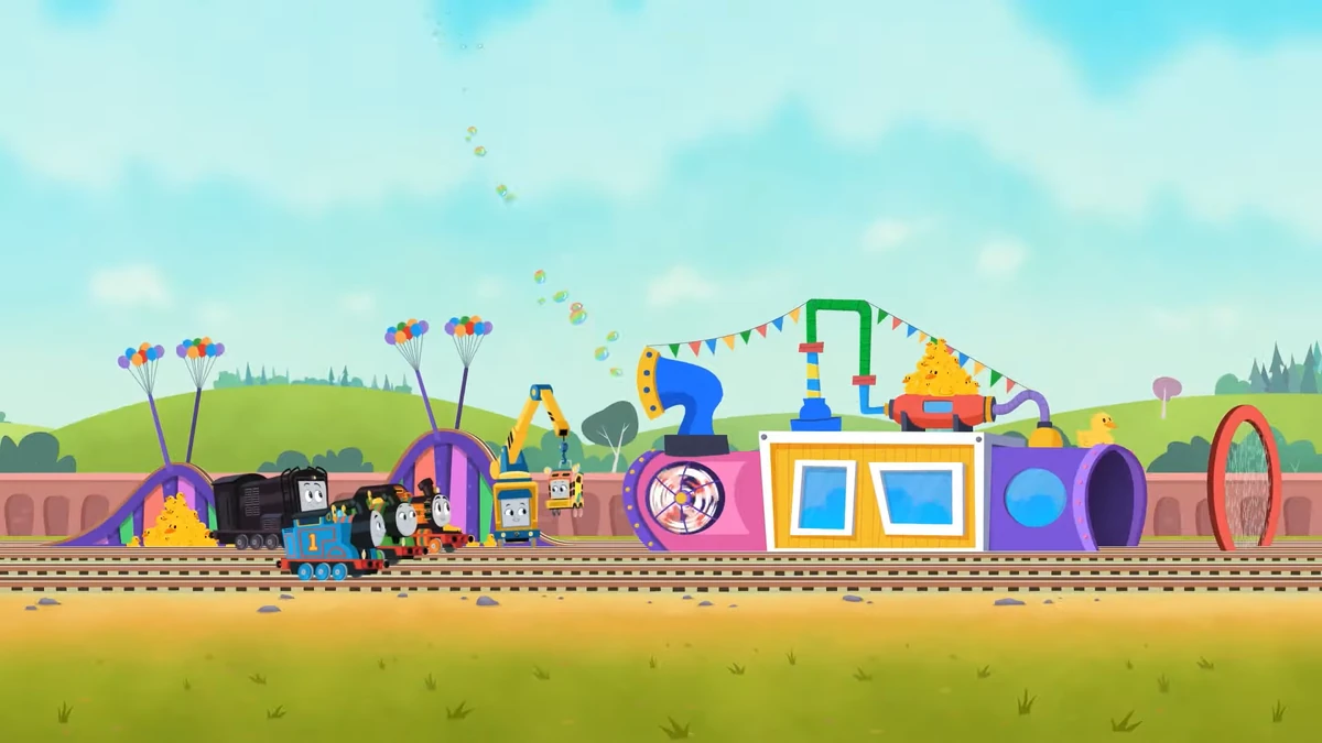 Maintenance Yard Engine Wash | Thomas the Tank Engine Wiki | Fandom