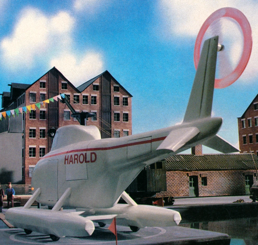 Harold The Helicopter Voice Thomas The Tank Engine Franchise Behind