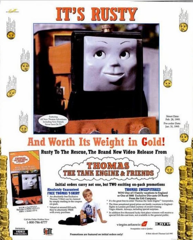 Rusty To The Rescue Dvdgallery Thomas The Tank Engine Wiki Fandom